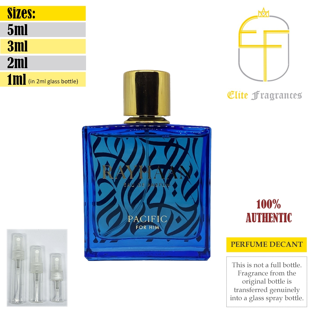 DECANT Rayhaan Pacific for men | Shopee Philippines