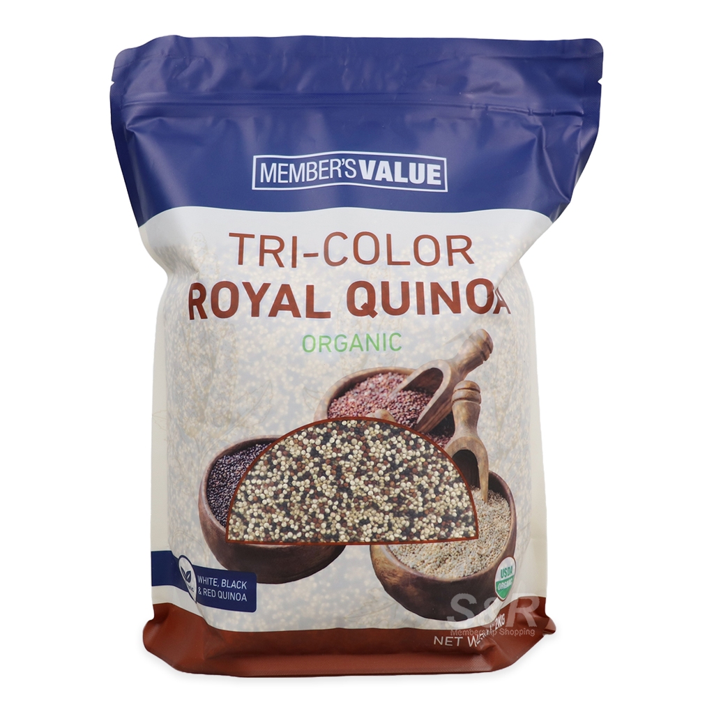 Member's Value Organic Tri-Color Royal Quinoa 2kg | Shopee Philippines