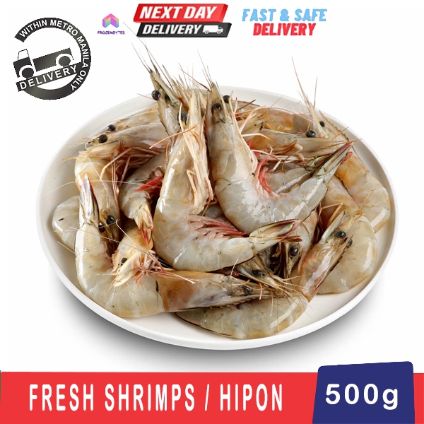 Fresh Hipon / Seafood Shrimp 500g | Fresh Prawn | Shopee Philippines