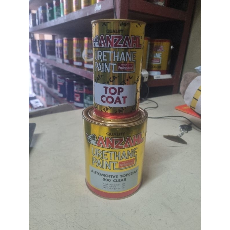 Anzahl Topcoat Clear (000) w/ Catalyst 1 Liter | Shopee Philippines