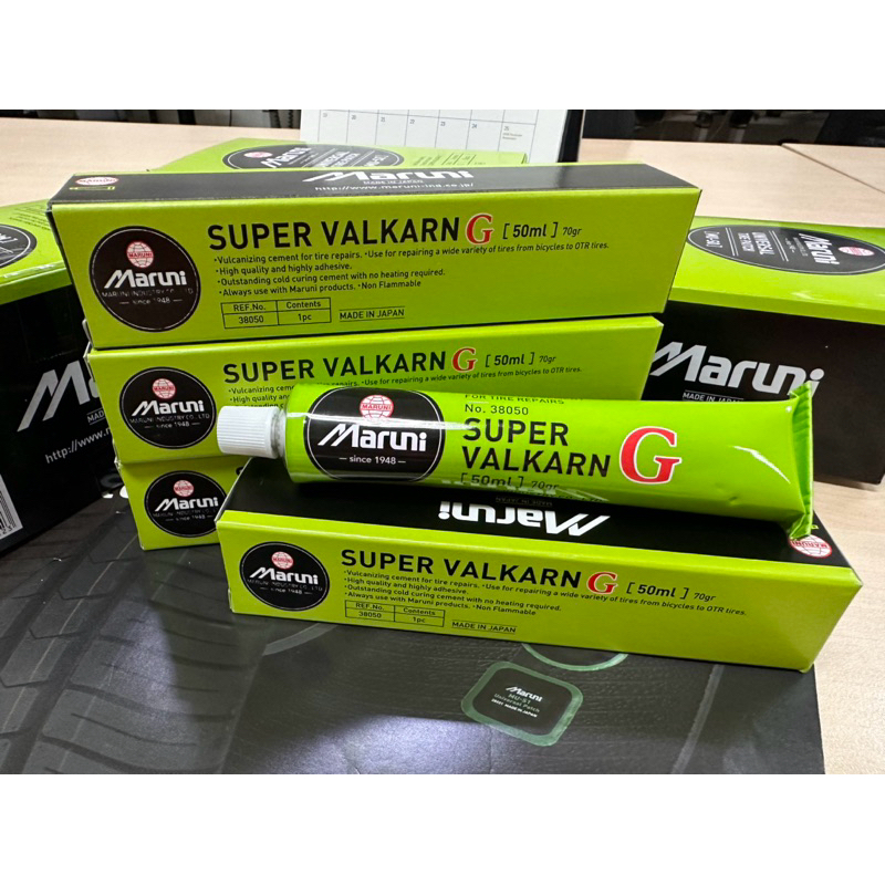 Maruni Japan Valkarn Vulcanizing Cement Super G for Tire (50mL) | Shopee Philippines