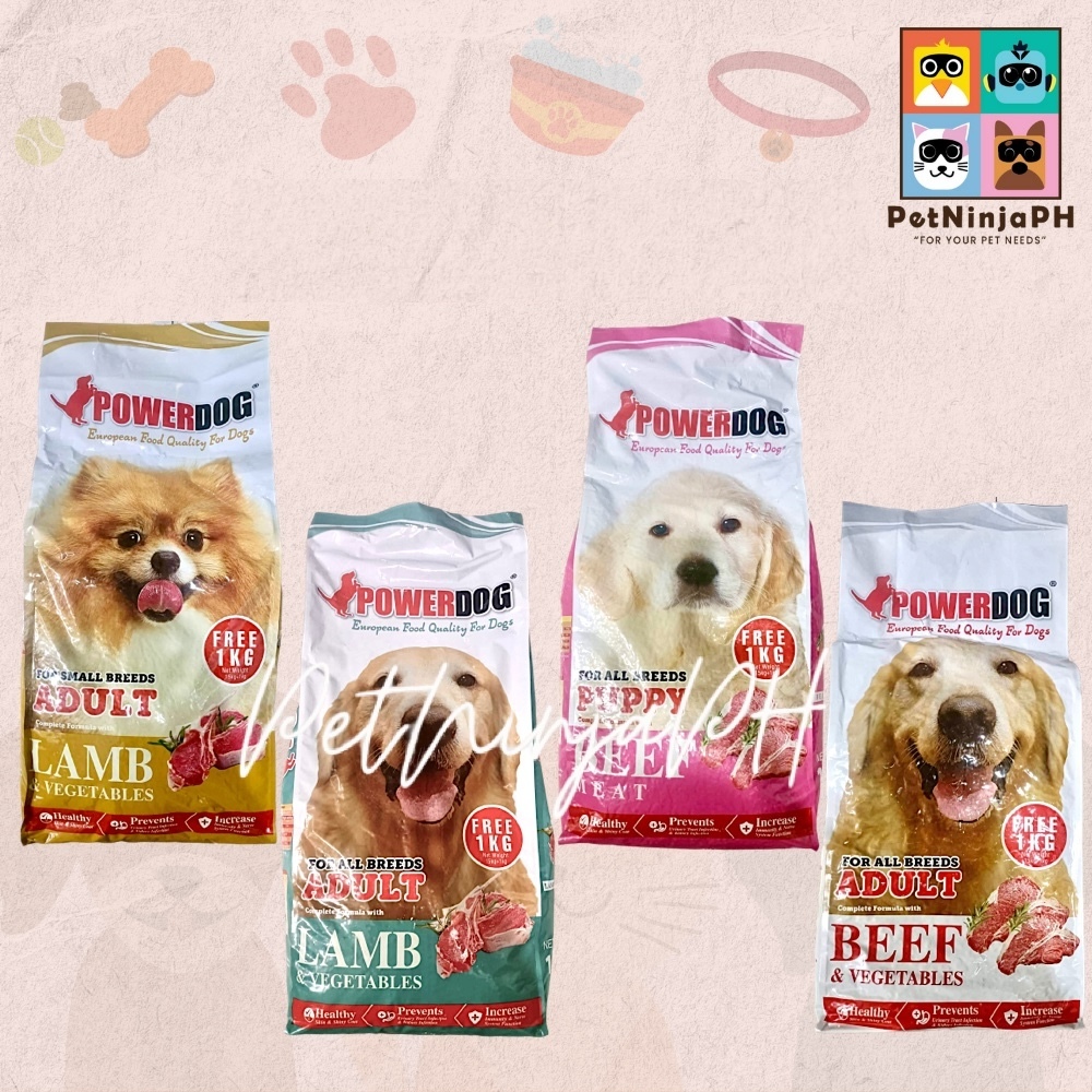 Powerdog Premium Organic Dog Dry Food 1 kg | Shopee Philippines