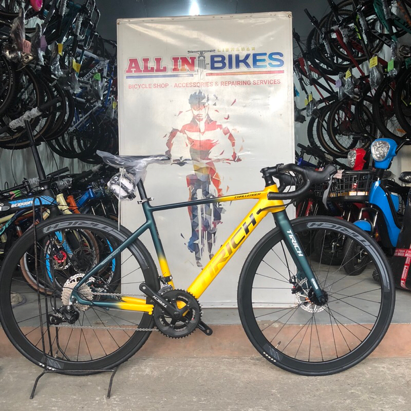 Tirich Challenger 2x10Speed STI With freebies | Shopee Philippines