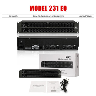DBX 231/231s – 2 SERIES 31 BAND PROFESSIONAL GRAPHIC EQUALIZER-231/231s | Shopee Philippines