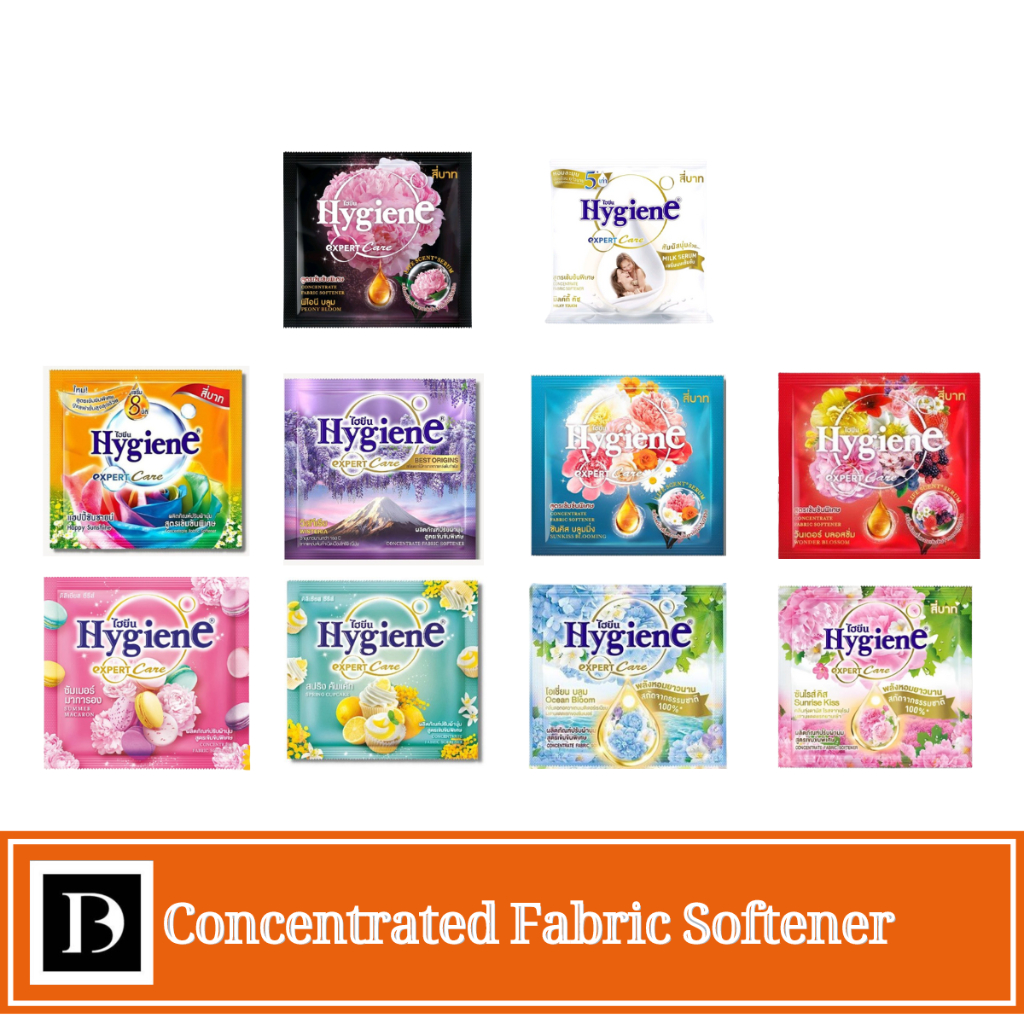 Fabric Softener Hygiene Expert Care Thailand 20ml x 12 Sachet | Shopee ...