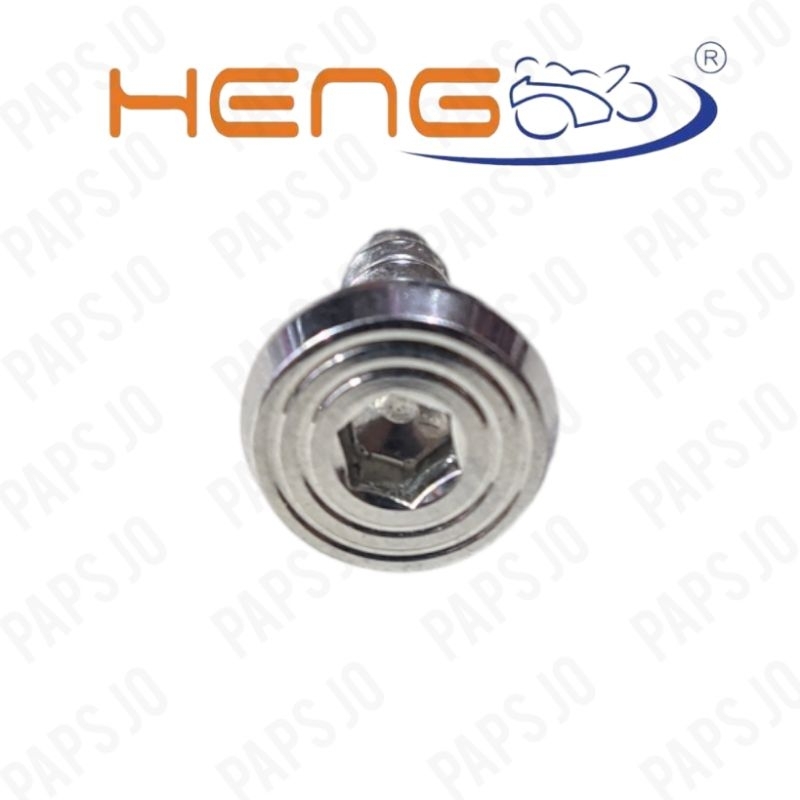 HENG CNC CONCAVE SCREW BOLT MIO/AEROX/NMAX/M3/SKYDRIVE (SOLD PER PIECE ... HENG CNC CONCAVE SCREW BOLT MIO/AEROX/NMAX/M3/SKYDRIVE (SOLD PER PIECE ...