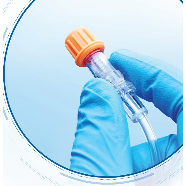 ICU Medical Disinfection Cap SwabCap Needle Free Connector Disinfection ...