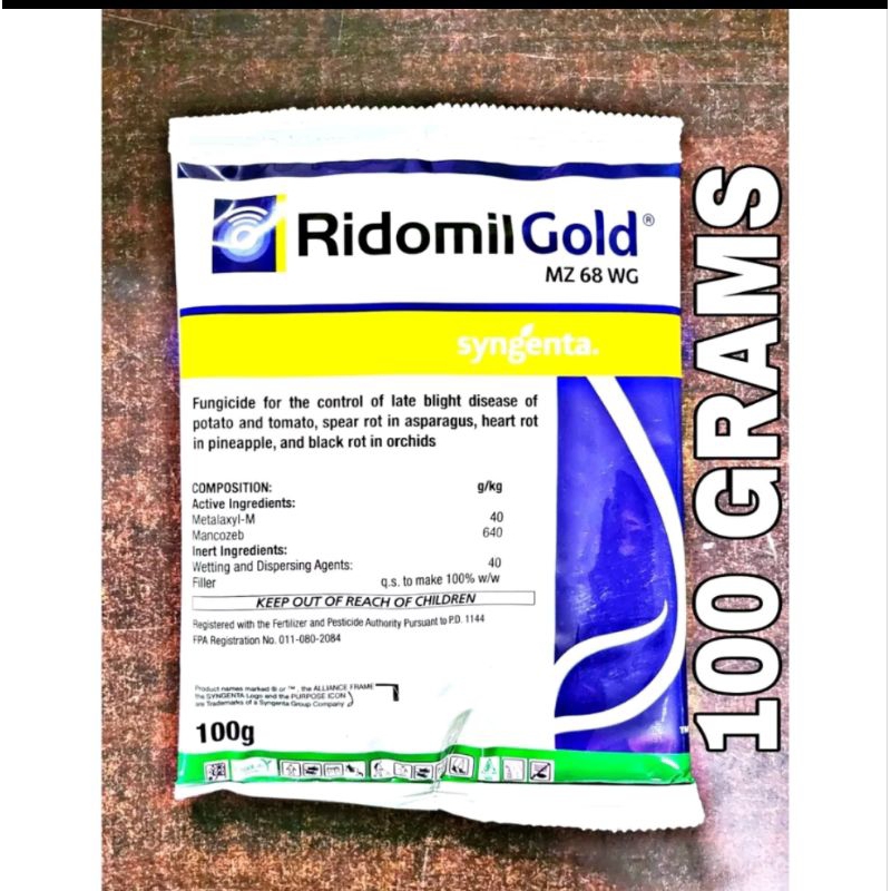 Ridomil Gold Fungicide sachet 100g | Shopee Philippines