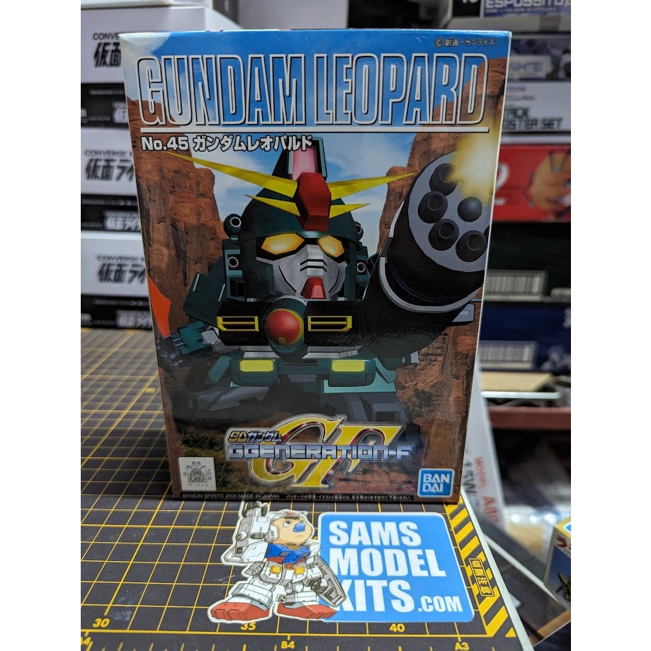 SD Gundam No. 45 Gundam Leopard (G Generation-F) | Shopee Philippines