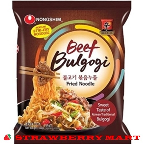BULGOGI BOKK-EUM NOODLE 103G STRAWBERRY MART KOREA | Shopee Philippines