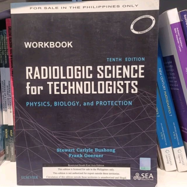 RADIOLOGIC SCIENCE FOR TECHNOLOGIES WORK BOOK ( BRAND NEW ) | Shopee ...