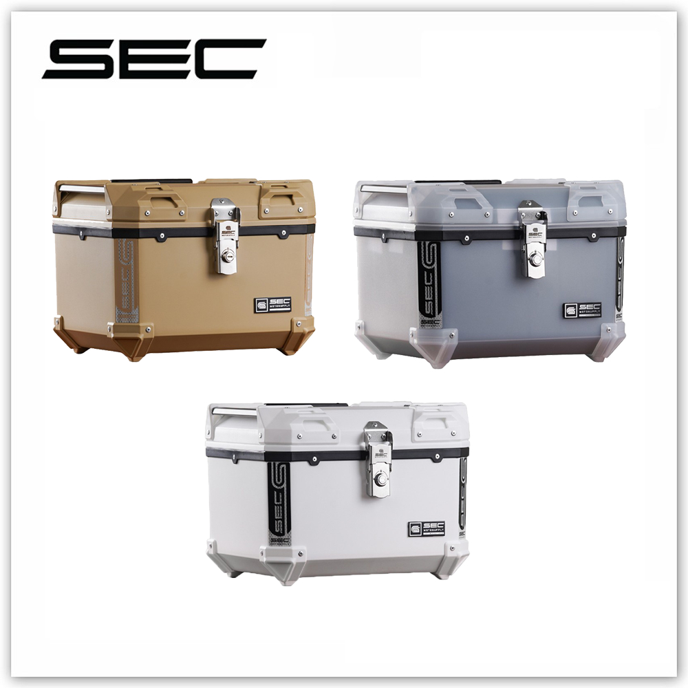 SEC Topbox 45 Liters Top Box for Motorcycle Motobox - Hexalite Mujibox ...