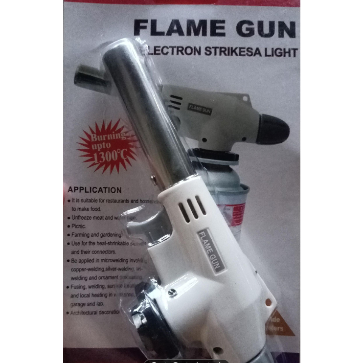Gas Flame Gun With Butane Auto Ignition Jet Burner Welding Torch Gas Blow Flame | Shopee Philippines