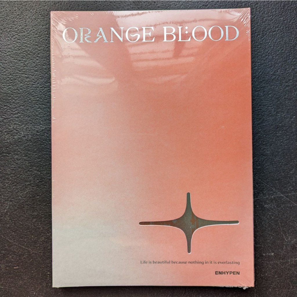 [ONHAND SEALED] ENHYPEN - ORANGE BLOOD OFFICIAL ALBUM | Engene KSANA ...