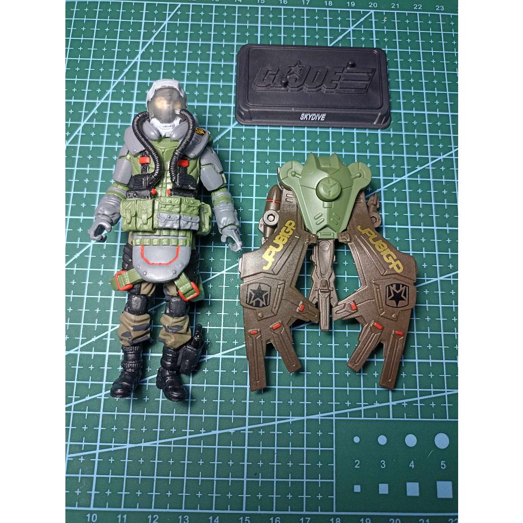 GIJOE's SkyDive Action Figure 1:18 | Shopee Philippines