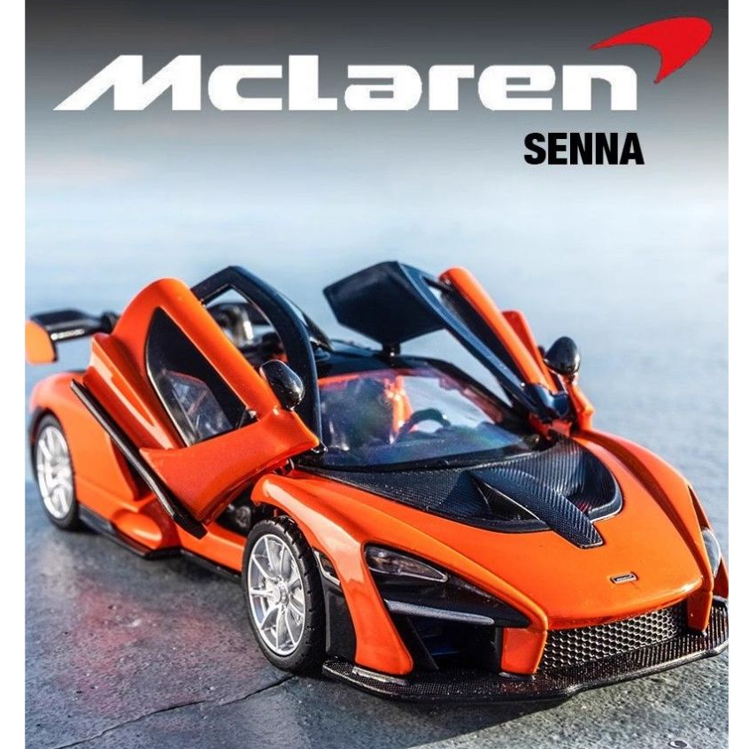 Lepton 1:32 McLaren Senna Car Models Alloy Diecast Toy Vehicle | Shopee ...
