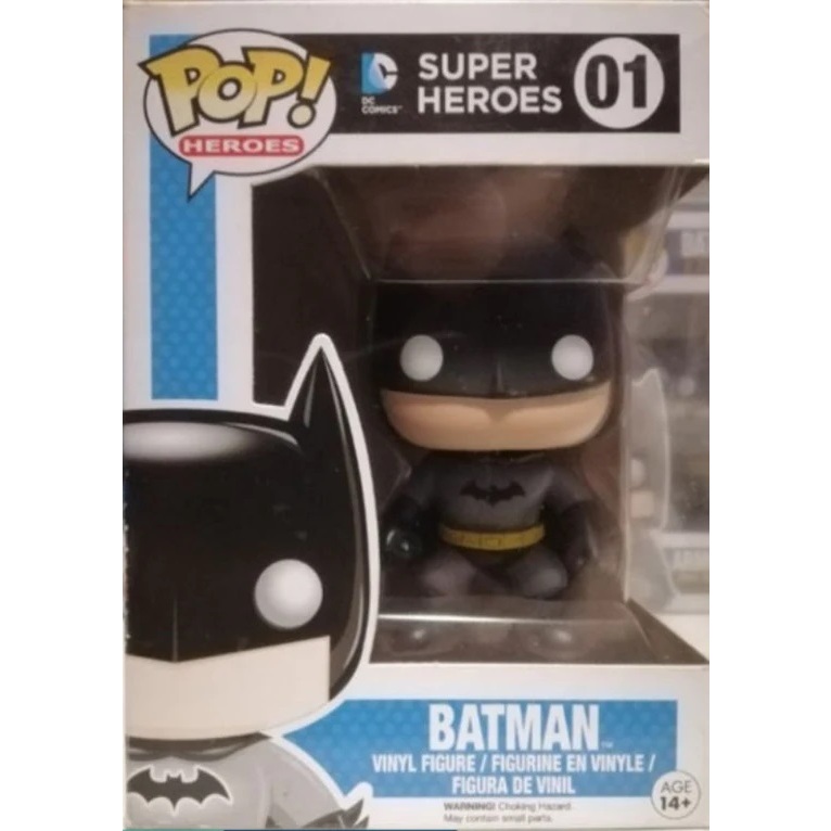 FUNKO POP! HEROES DC UNIVERSE BATMAN #01 FIRST EDITION | Shopee Philippines