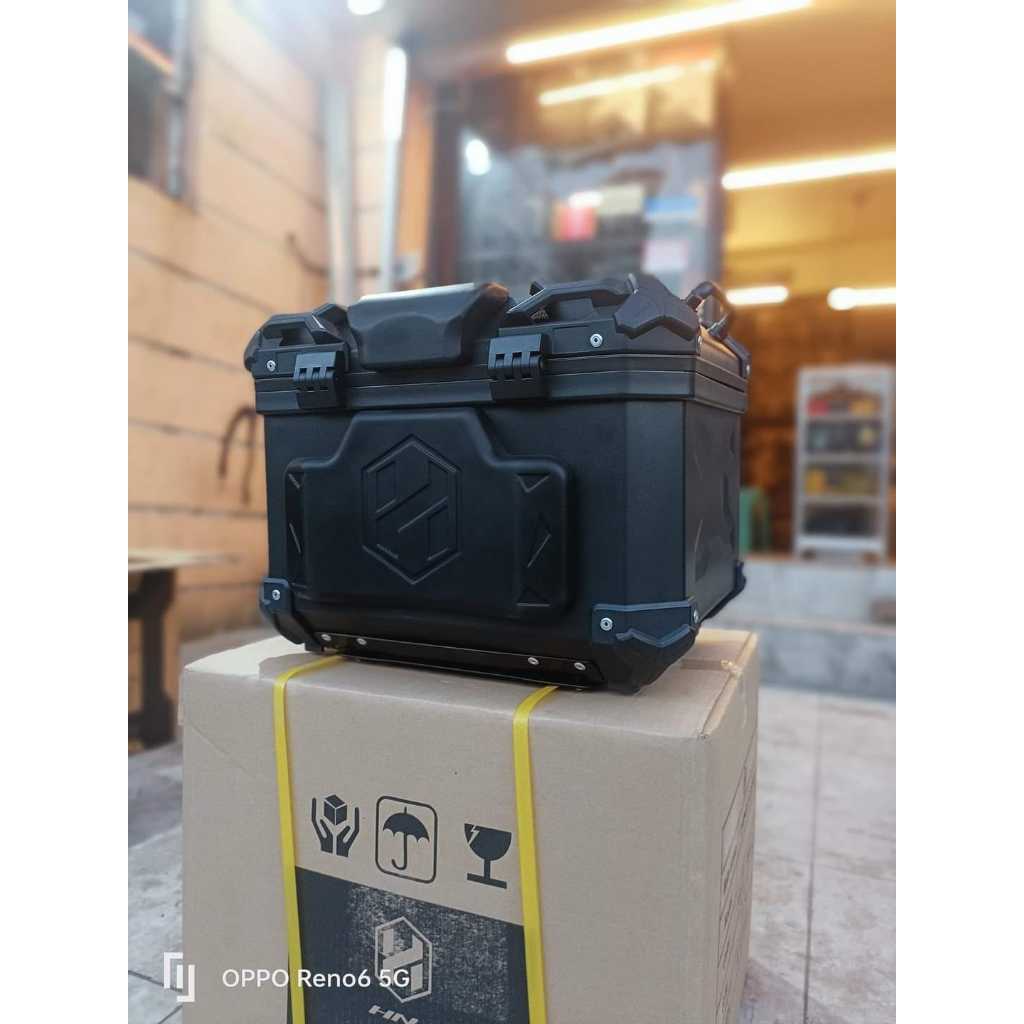 HNJ Top box 45L Hard plastic | Shopee Philippines