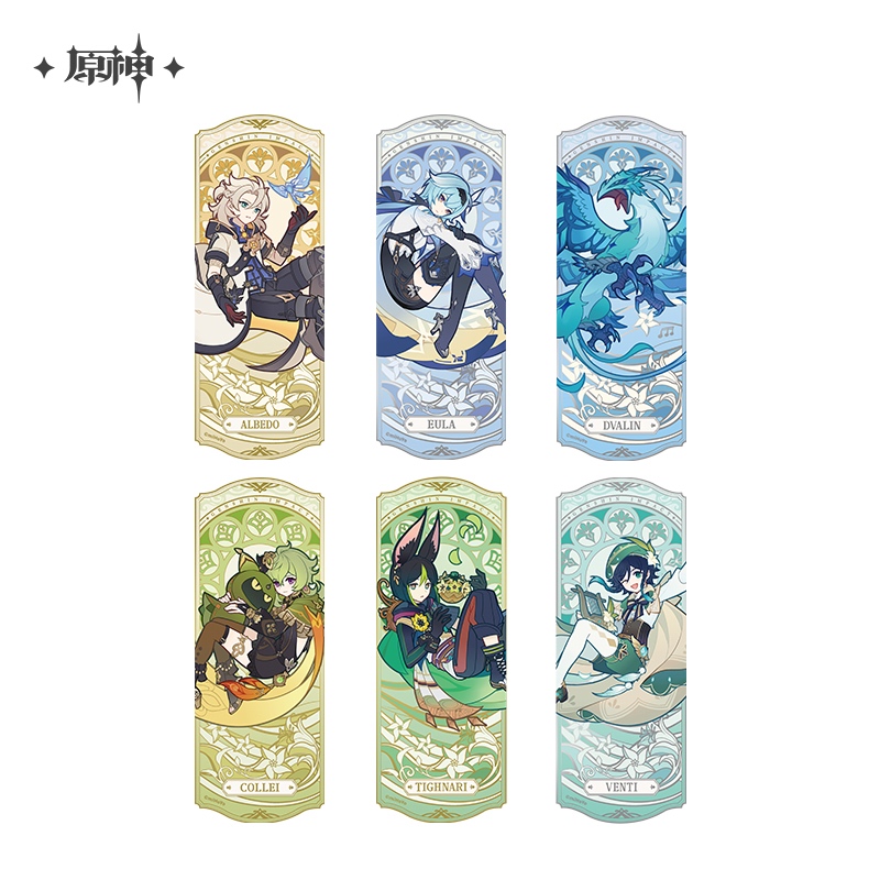 Official miHoYo Genshin Impact Windblume's Breath Series Collection ...