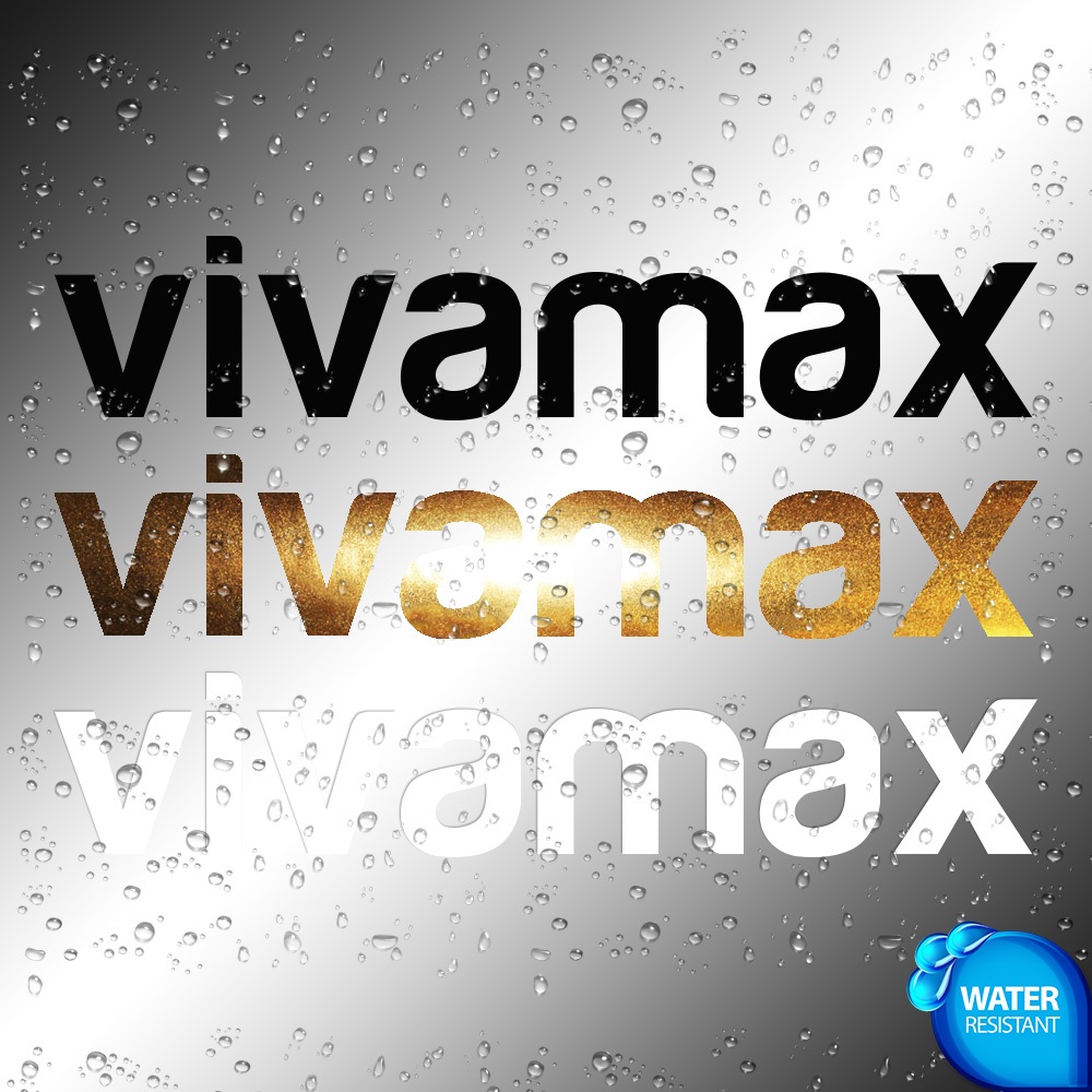 Sticker | 1X Vivamax | Weather Proof Die-cut decal | 8 inches | Shopee ...