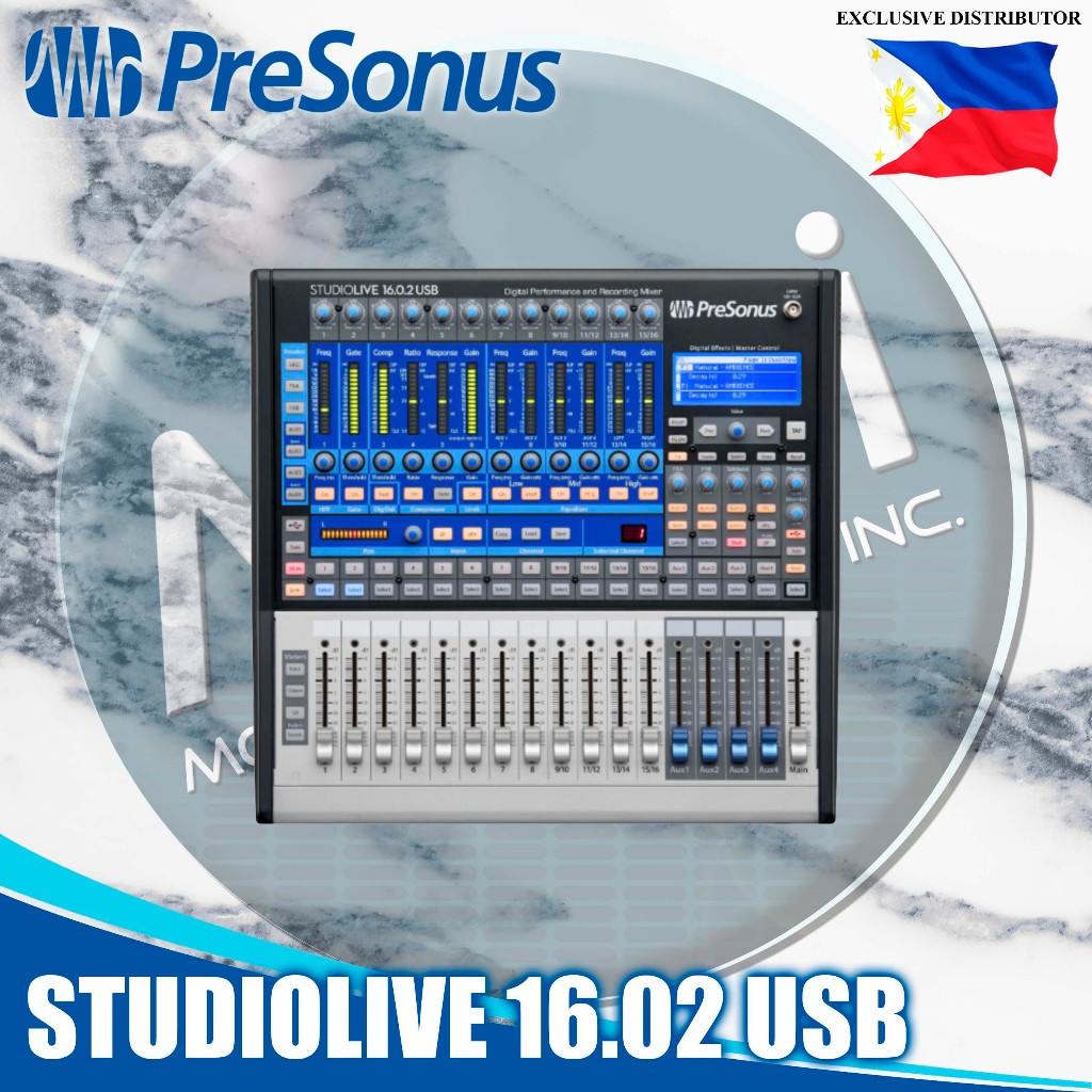 StudioLive Classic 16.0.2 USB Digital Console Mixer | Shopee Philippines