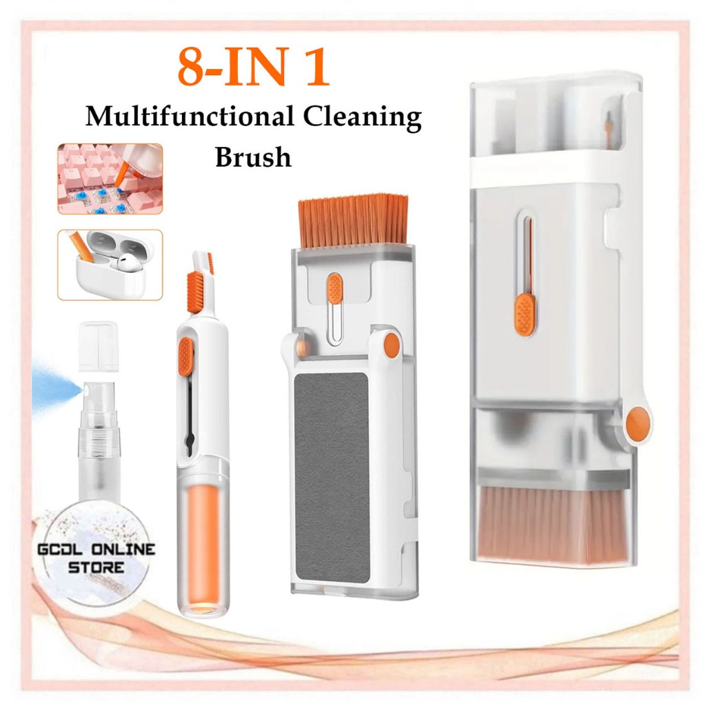 8 in 1 Multifunction Keyboard Cleaner Set Laptop Cleaner Kit, Screen ...