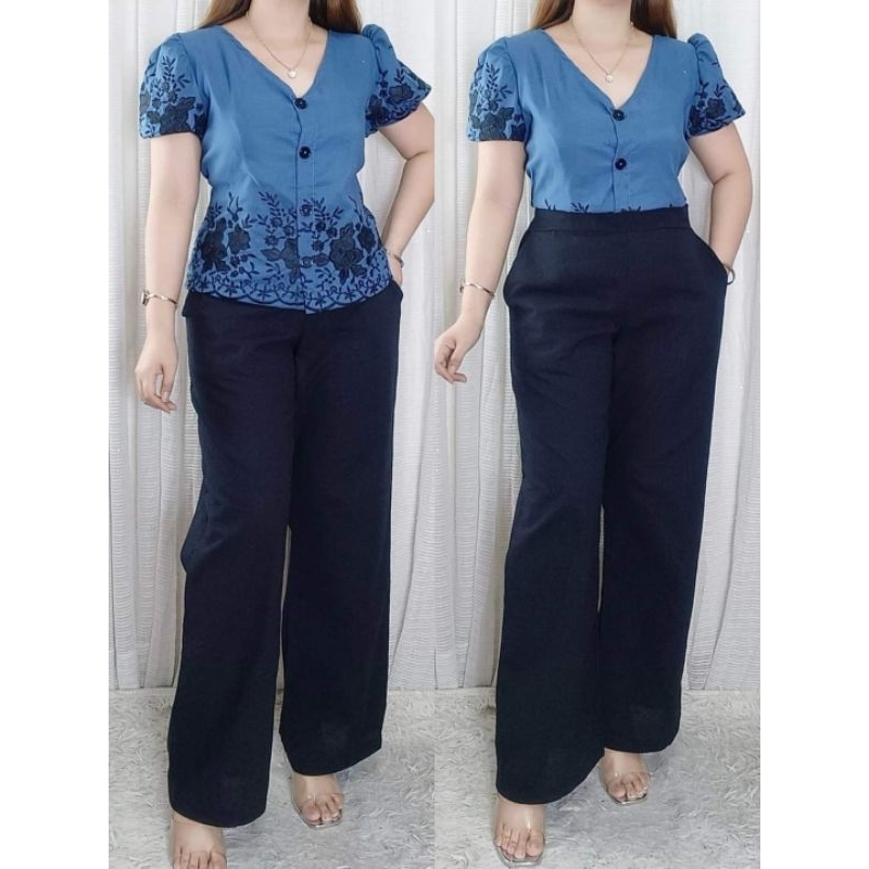 SENEPA COORDS COTTON LINEN | Shopee Philippines