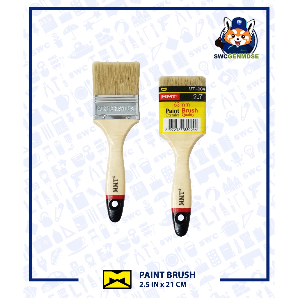 MMT Premier Quality Paint Brush | Utility Paint Brush | 25 - 75 mm ...