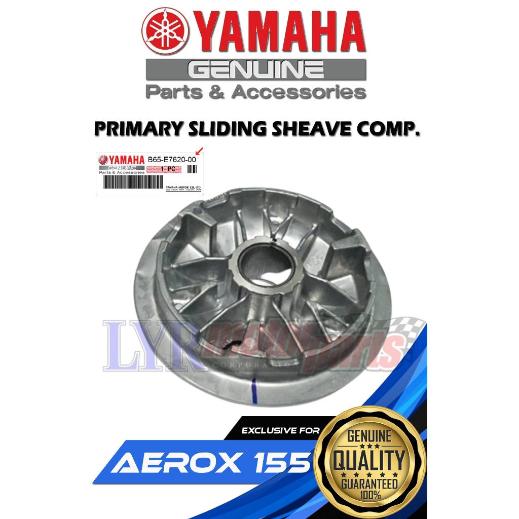 PRIMARY SLIDING SHEAVE COMP FOR AEROX 155 V1/V2 / NMAX 155 V2( B65-E7620-00-00 ) | Shopee ...