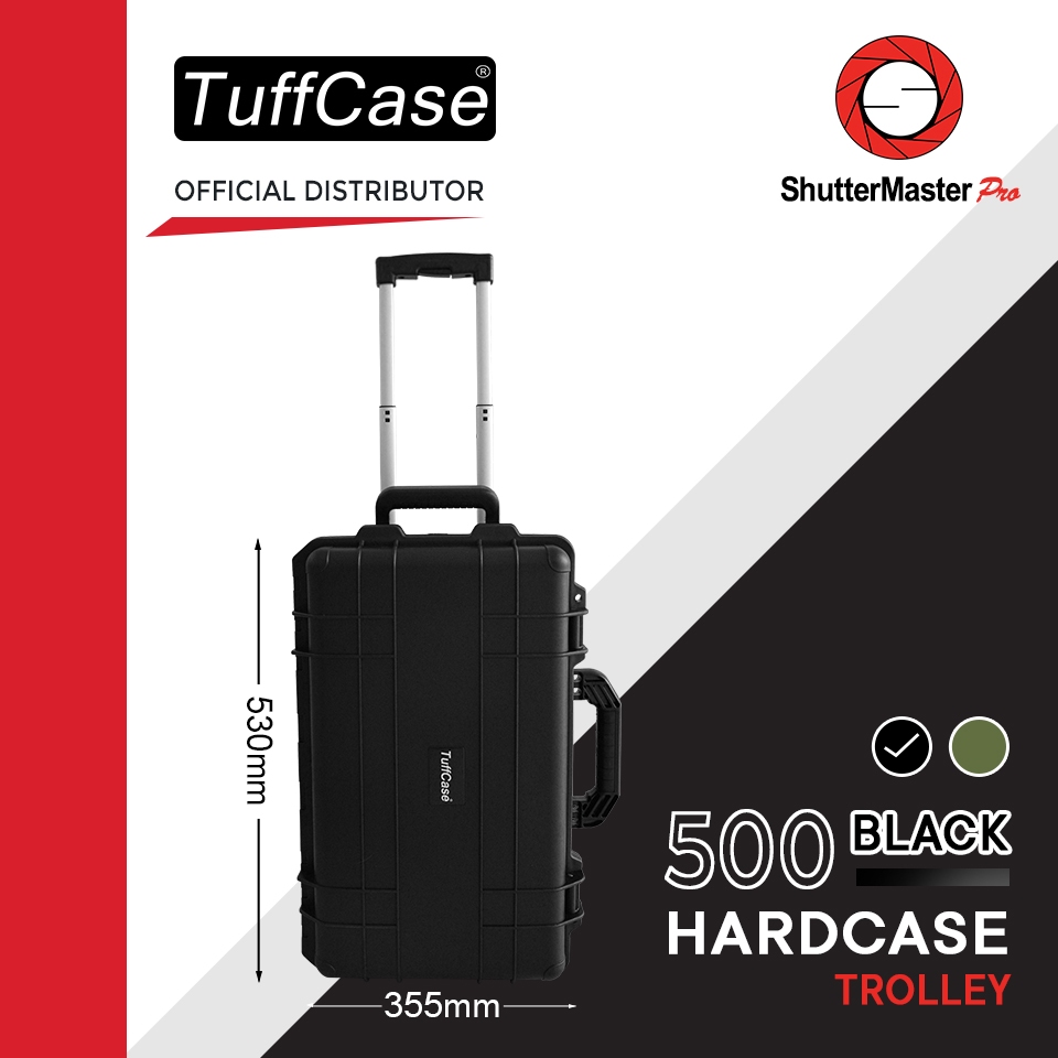 Tuffcase 500 Hardcase (Black) – Protective Case for Professional ...