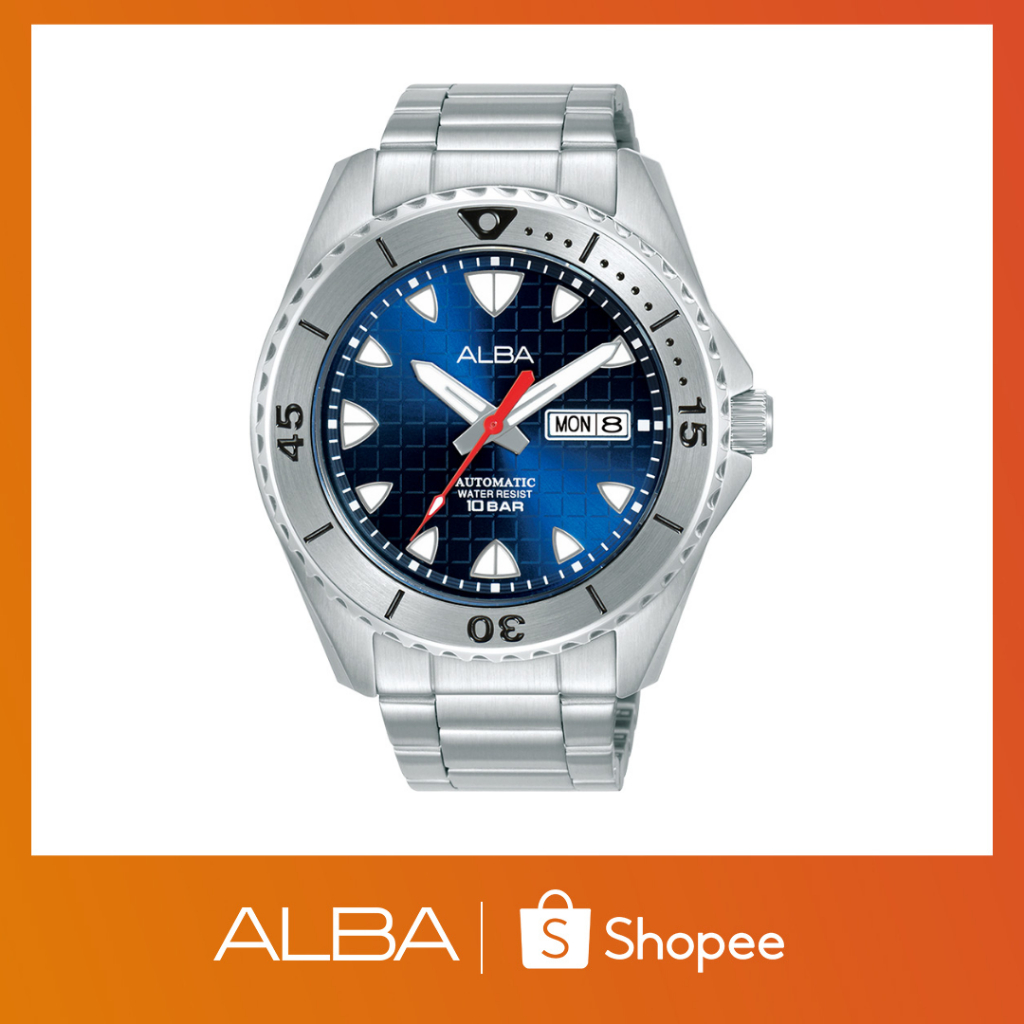 Alba Philippines AL4579X1 Blue Dial Stainless Steel Strap Men's ...