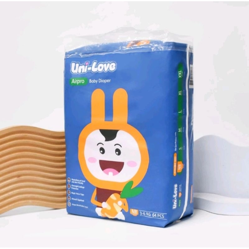 Unilove Airpro Diaper Newborn 64's | Shopee Philippines