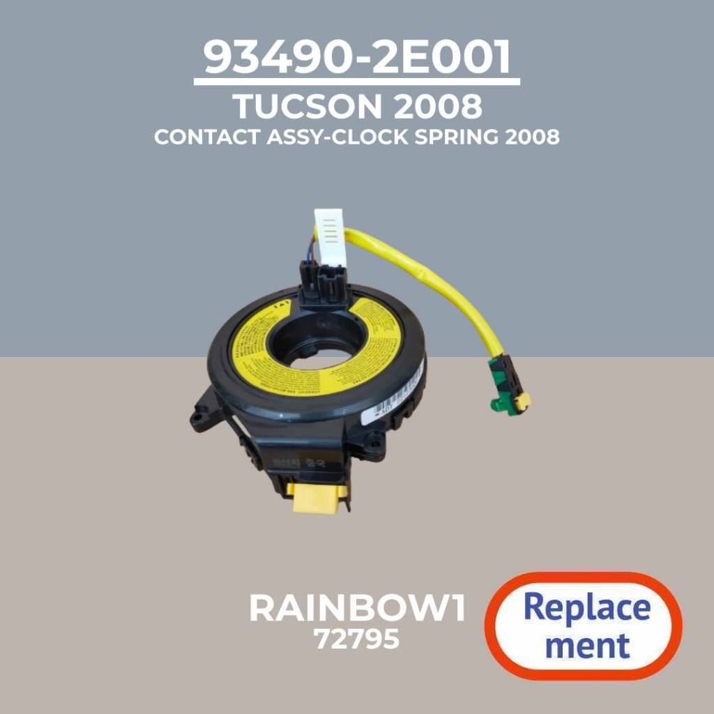 CONTACT ASSY-CLOCK SPRING for HYUNDAI TUCSON 2008 [REPLACEMENT] Part ...