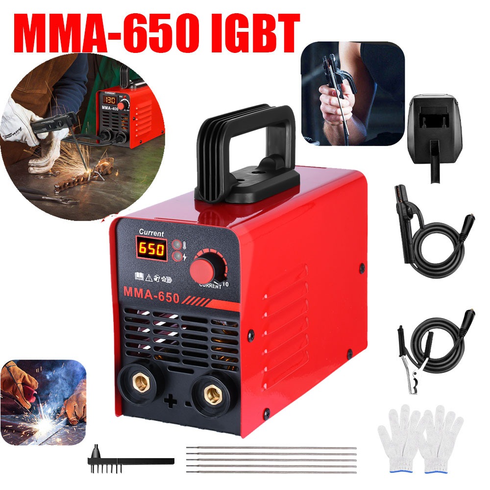 MMA-650 MMA550 220V IGBT Welding machine portable TIG complete set ...