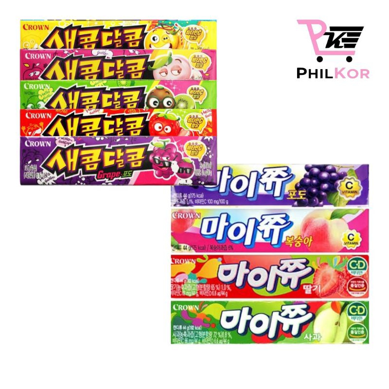 Crown My Chew chewy Jardin Sweet and Sour Candy Big Joni Sweet and Sour ...