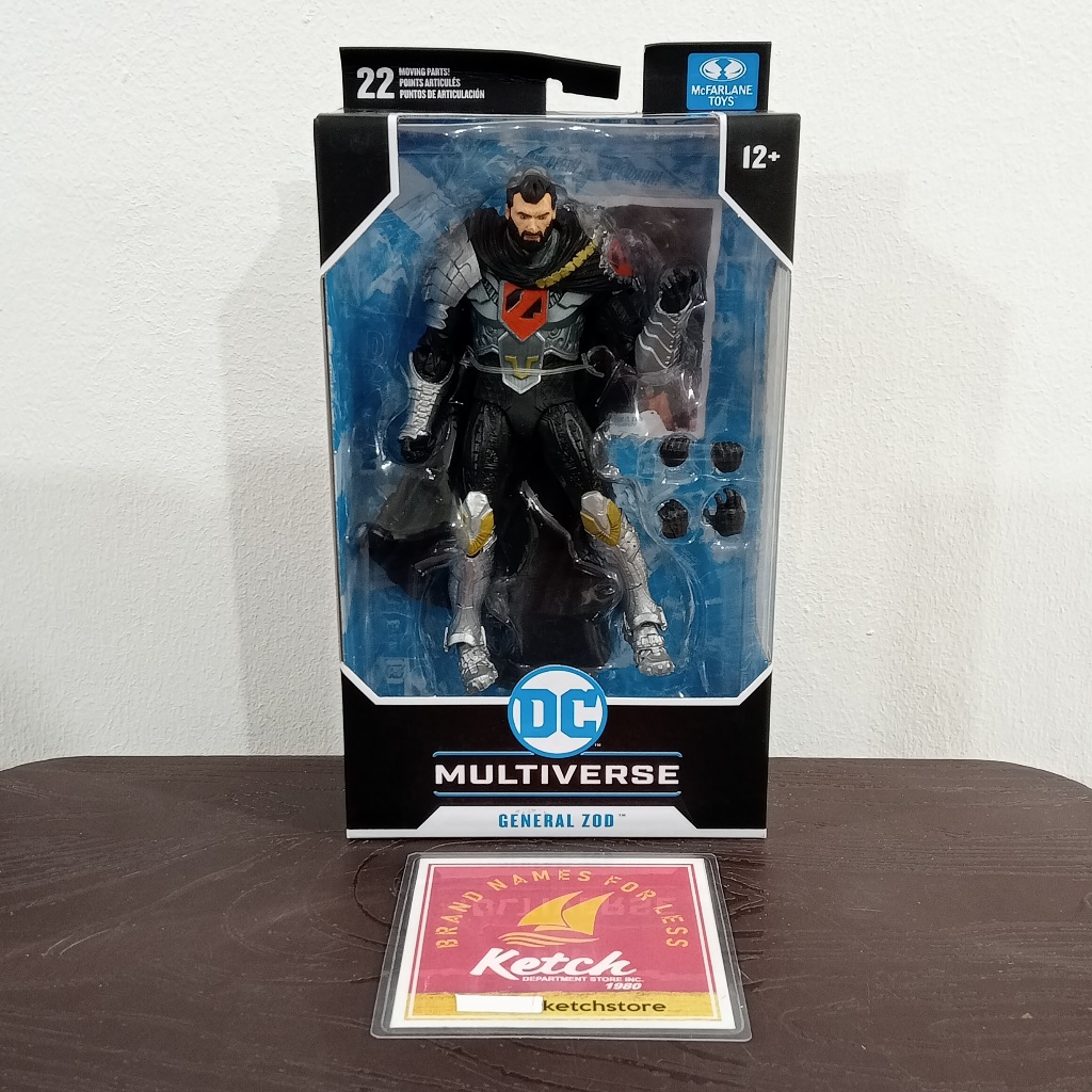 McFarlane DC Multiverse General Zod Rebirth action figure misb | Shopee ...