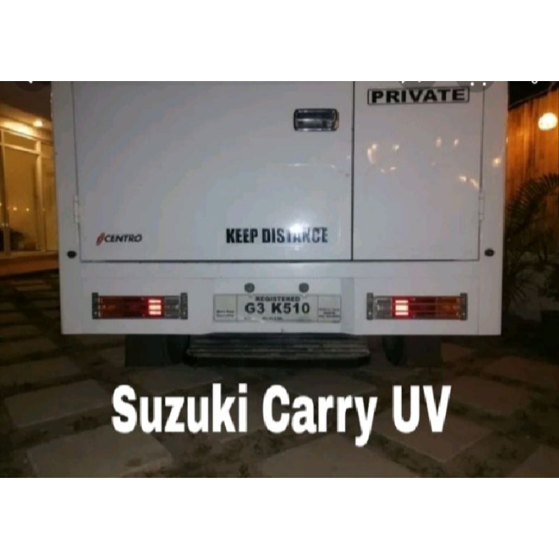 SUZUKI Carry UV Tail Light Guard Stainless | Shopee Philippines