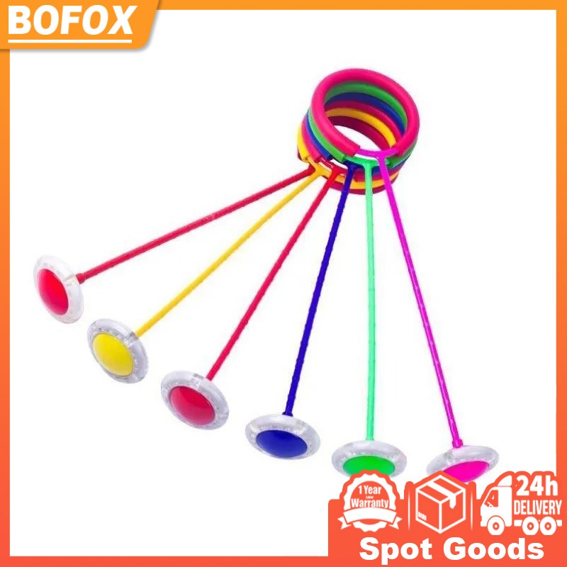 Flashing Jumping Ball Gym Ball Rope Sport Keep Fit Round Leg Hoop ...