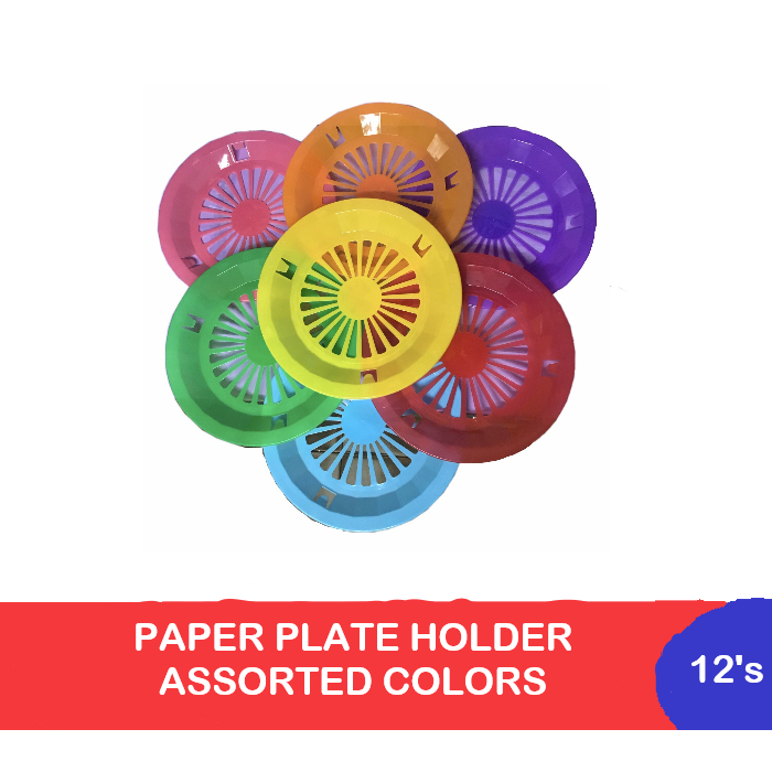 Plastic Paper Plate Holder 1DZ/12pcs | Shopee Philippines