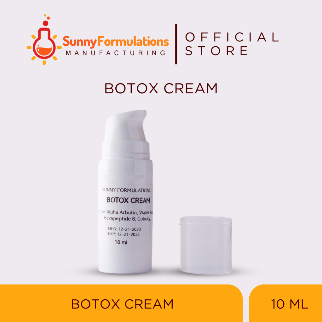 Sunny Formulations Botox Cream 10mL | Shopee Philippines