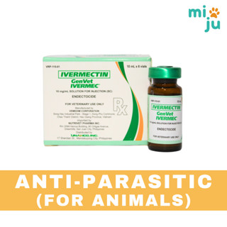 GenVet Ivermec Ivermectin (1 Vial/6Vials) | Shopee Philippines