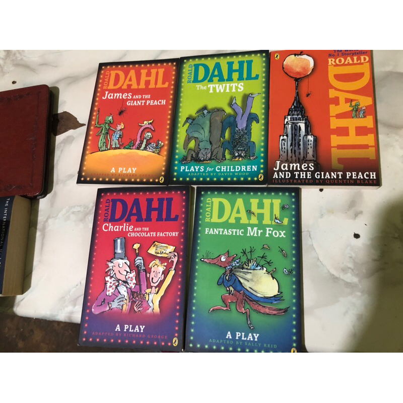 Roald Dahl bundle of 5.with freebies | Shopee Philippines