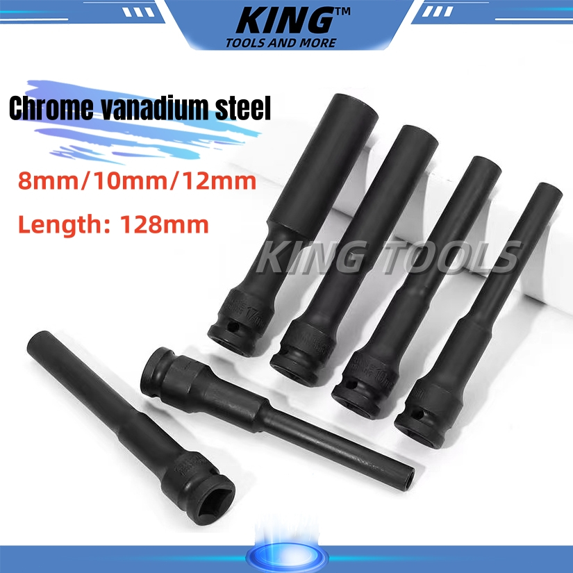 1/2" Drive Deep Impact Socket Set Hex Socket Impact Wrench Hex Socket ...