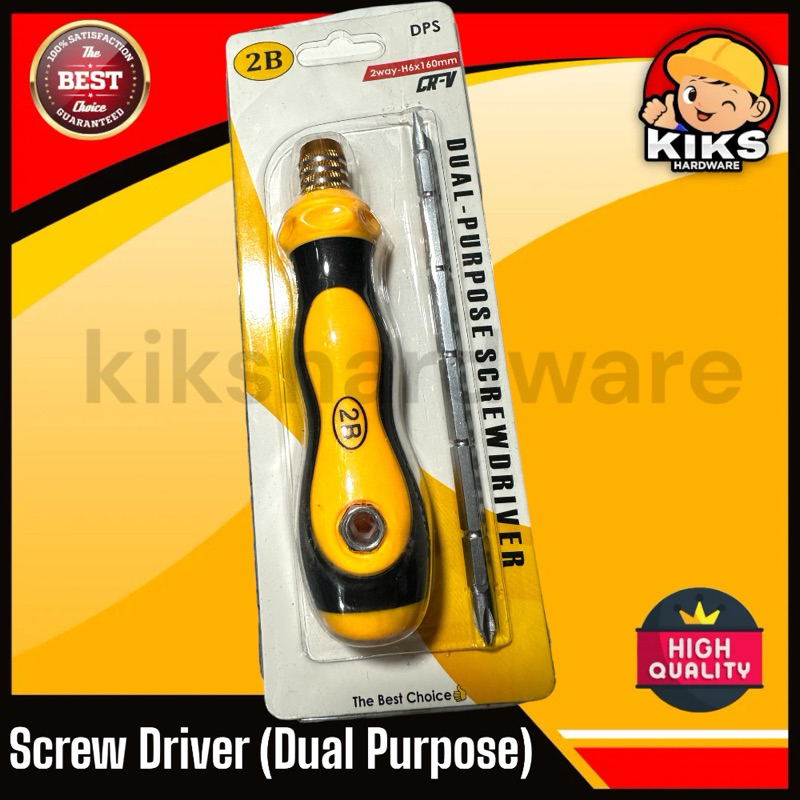Screw Driver Powerbit (Dual purpose screw driver philip screw heavyduty ...