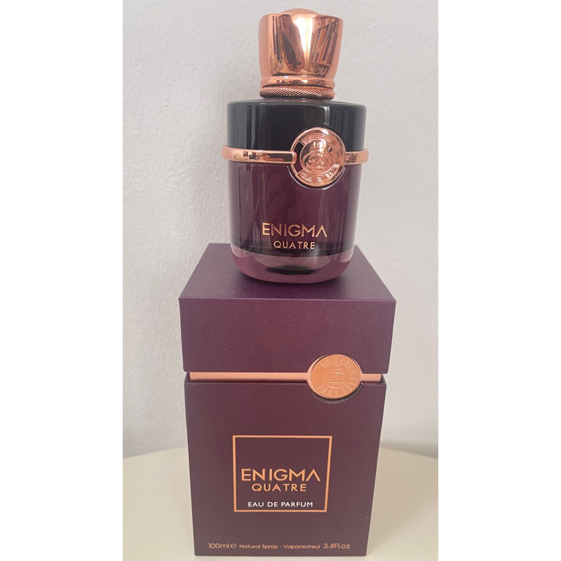 ENIGMA UNE /ENIGMA DEUX/ENIGMA TROIS/ENIGMA QUATRE by Fragrance World ...