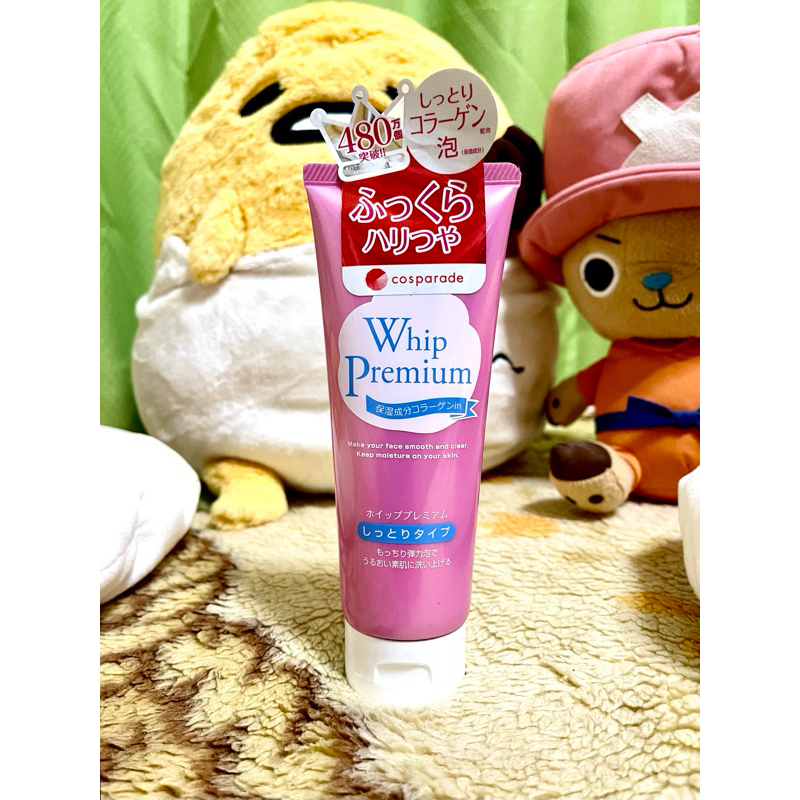 Whip Premium Facial Cleansing Foam 140g Imported from Japan | Shopee ...