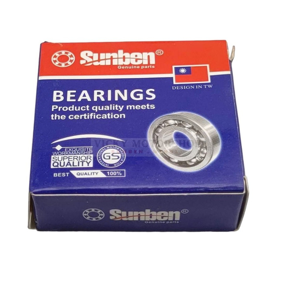 SUNBEN BALL BEARING FOR MOTORCYCEL 2RS # 6205 #6206 #6207 | Shopee ...