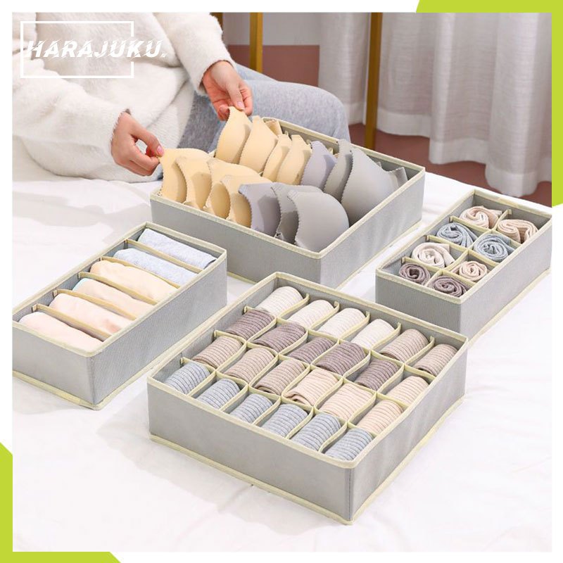 Underwear Organizer Divider Storage Box Panty Socks Bra Storage Boxes