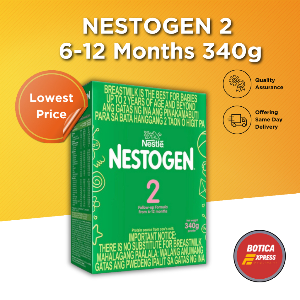 NESTOGEN 2 for 6-12 Months 340g | Shopee Philippines