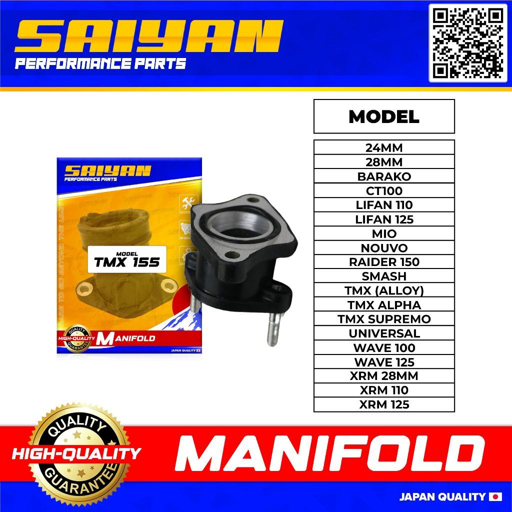 RUSI SIGMA250 / DL150/ BARAKO TMX/ SMASH/CT INTAKE / SAIYAN MURANG MANIFOLD | Shopee Philippines